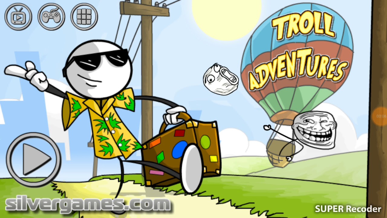 Troll adventures #1 - YouTube