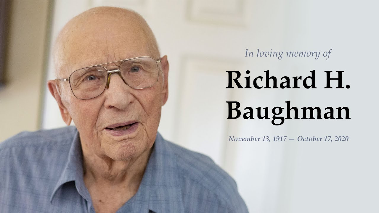 In Memory of Richard H Baughman - YouTube