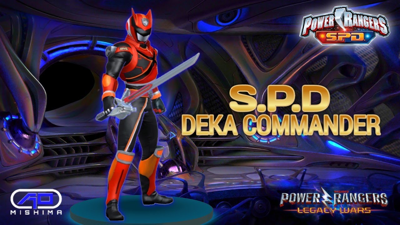 SPD Deka Commander | Game Play | Mod Skin | Power Rangers Legacy Wars ...