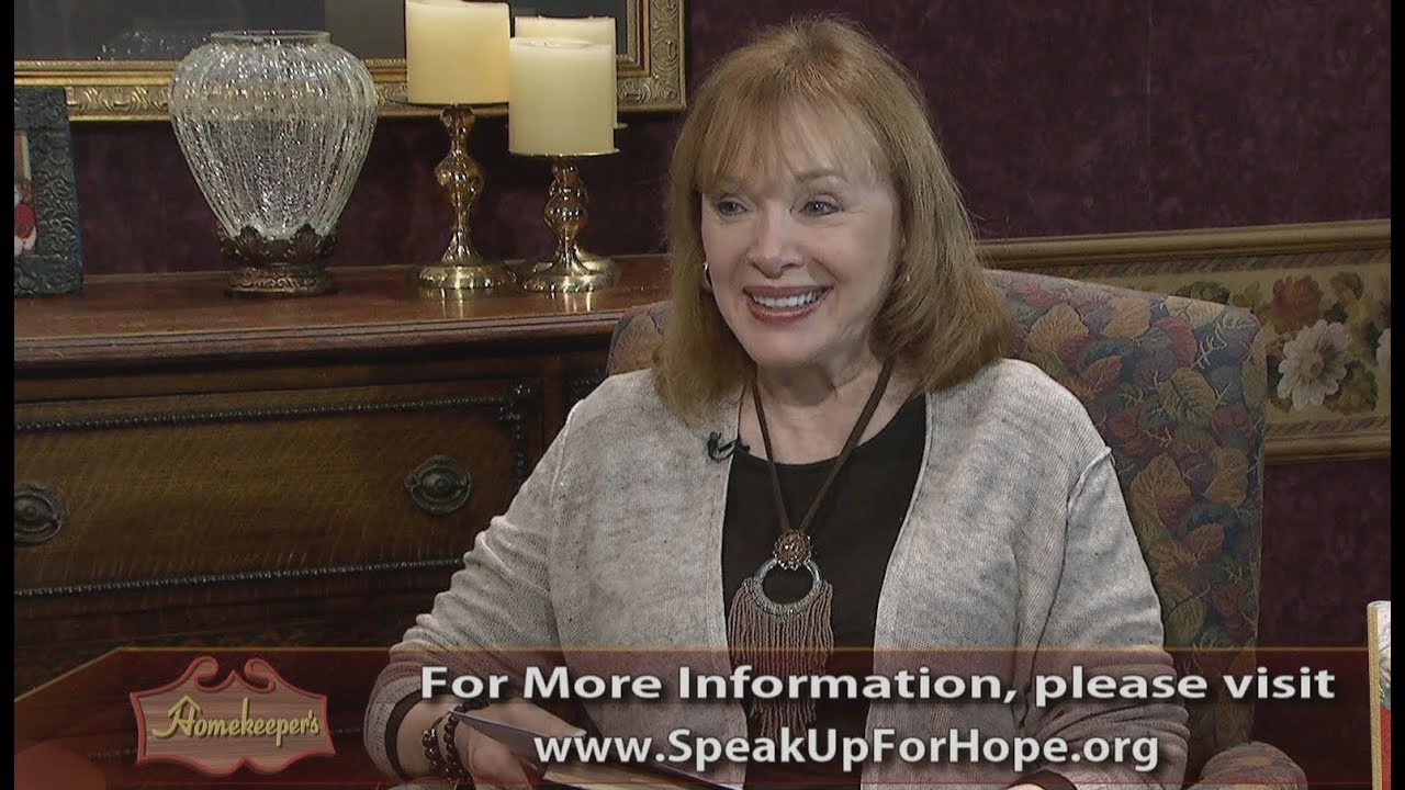 Homekeepers - Carol Kent, Speak Up For Hope! Prison Ministry - YouTube