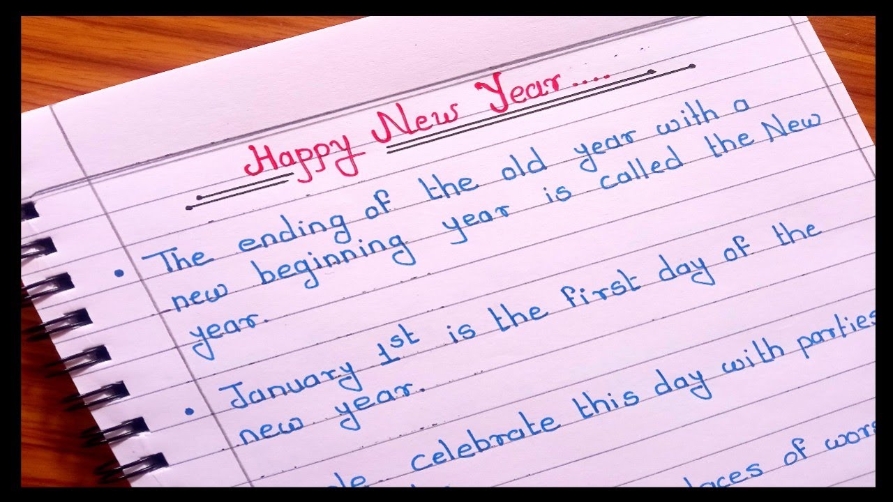 10 Lines on New Year In English | Happy New Year | Best Lines on New ...