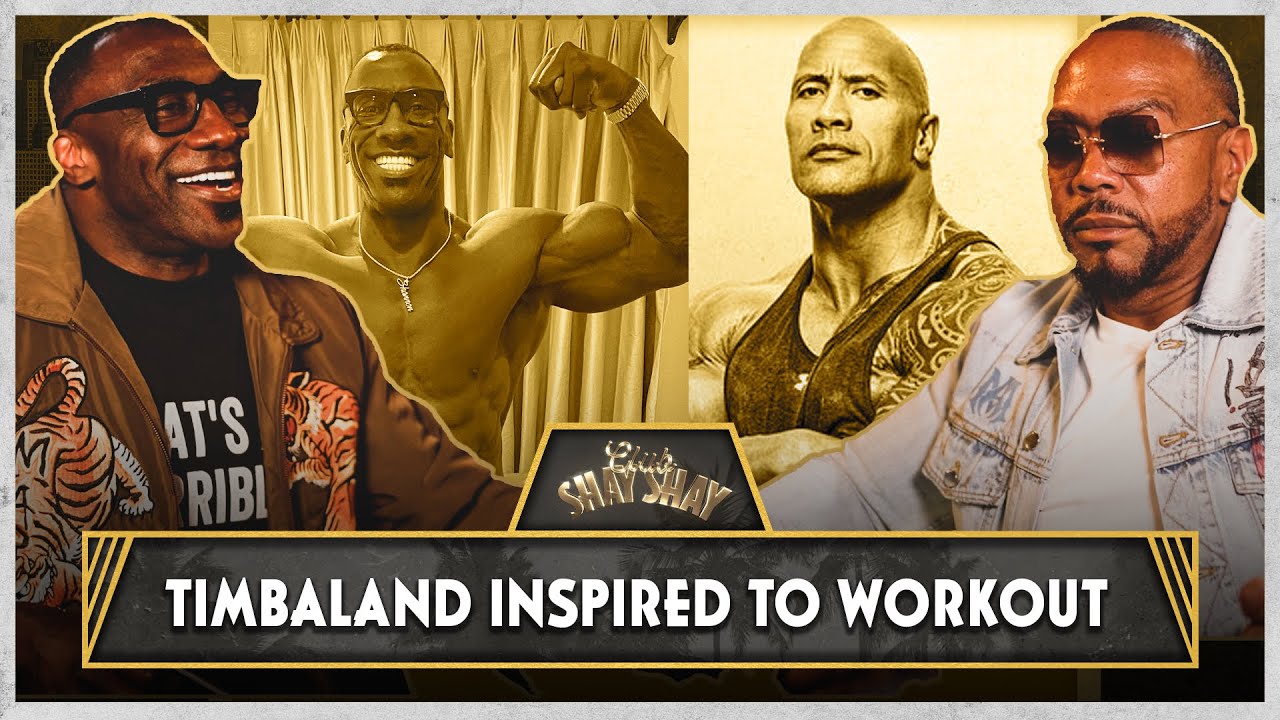 Timbaland Inspired To Workout From Shannon Sharpe & The Rock: '50 is ...