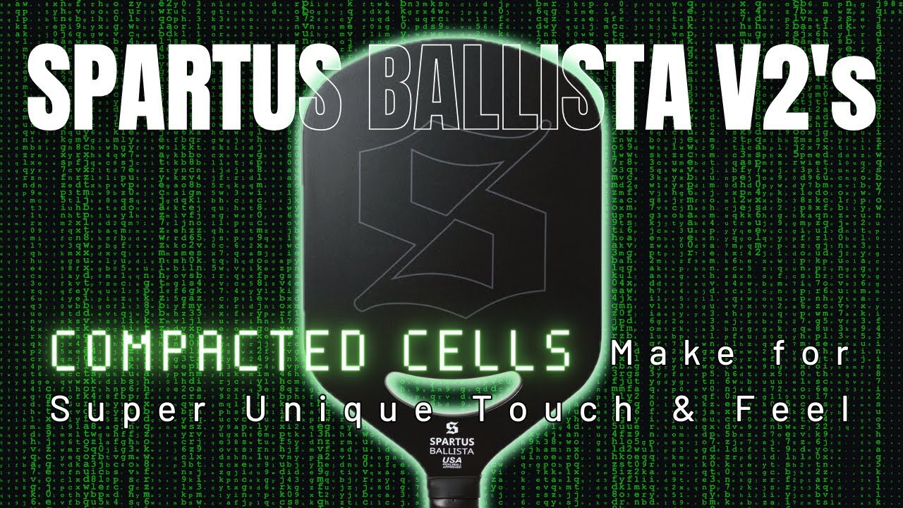 Spartus Ballista V2 Thermoformed Paddle Review: Compacted Cells Make ...