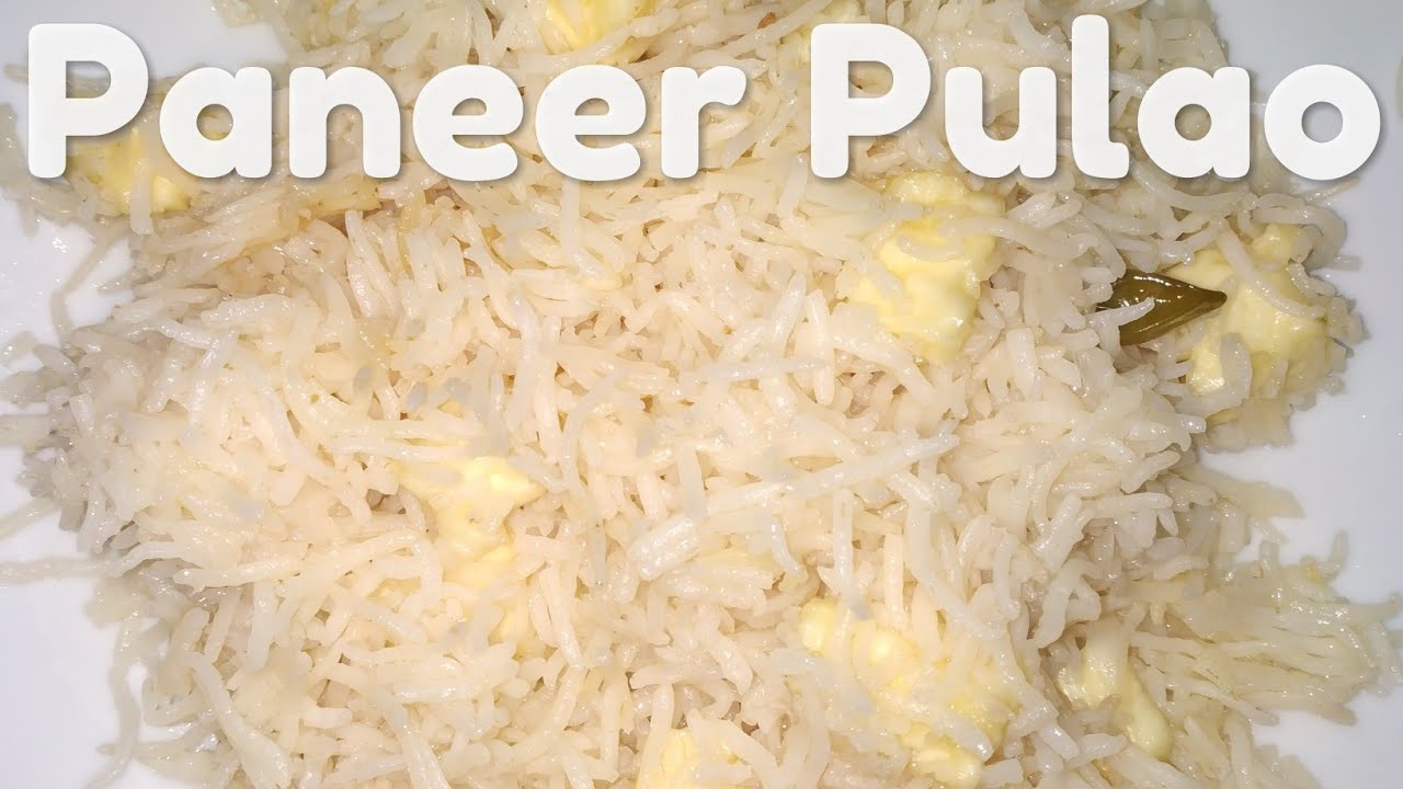 Paneer pulao | பனீர் புலாவ் | with english subtitles| Paneer fried rice ...