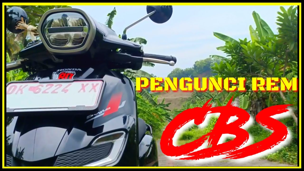Kenapa Pilih HONDA STYLO CBS - begini cara kerja rem cbs buat pemula ...