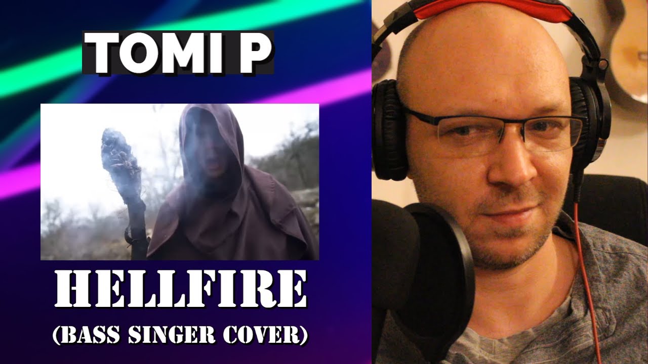 "Tomi P - Hellfire (Bass Singer Cover)" - REACTION - 6 octaves range 😲 ...