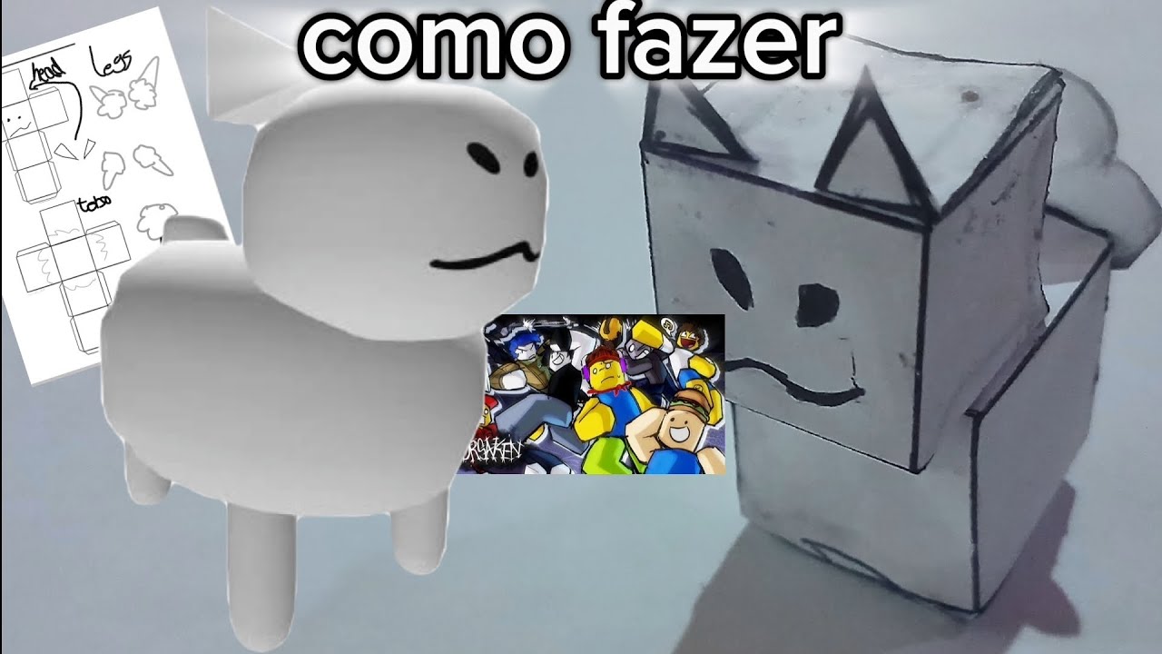 Como fazer o boneco do GUBBY do forsaken de papel! - YouTube