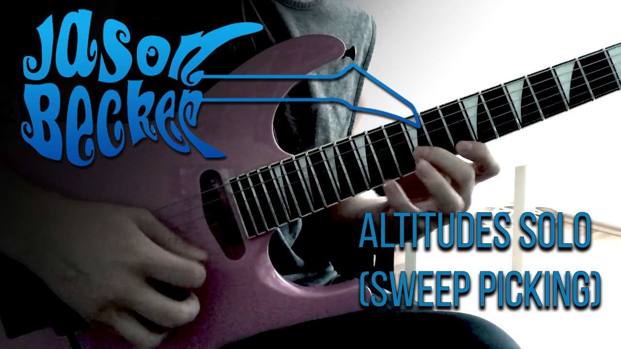Jason Becker - Altitudes (Sweep Picking Arpeggios) - YouTube