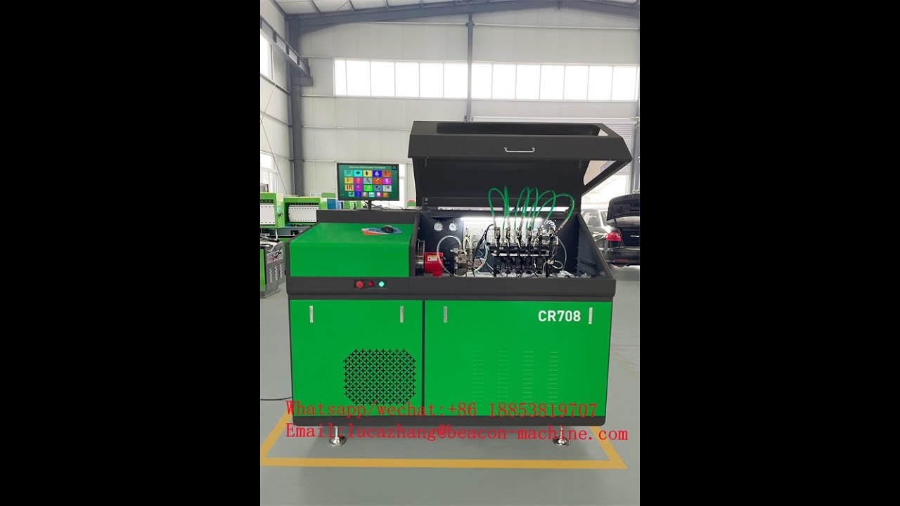 CR708 Diesel Injector Nozzle Testing Machine Common Rail Test Bench ...