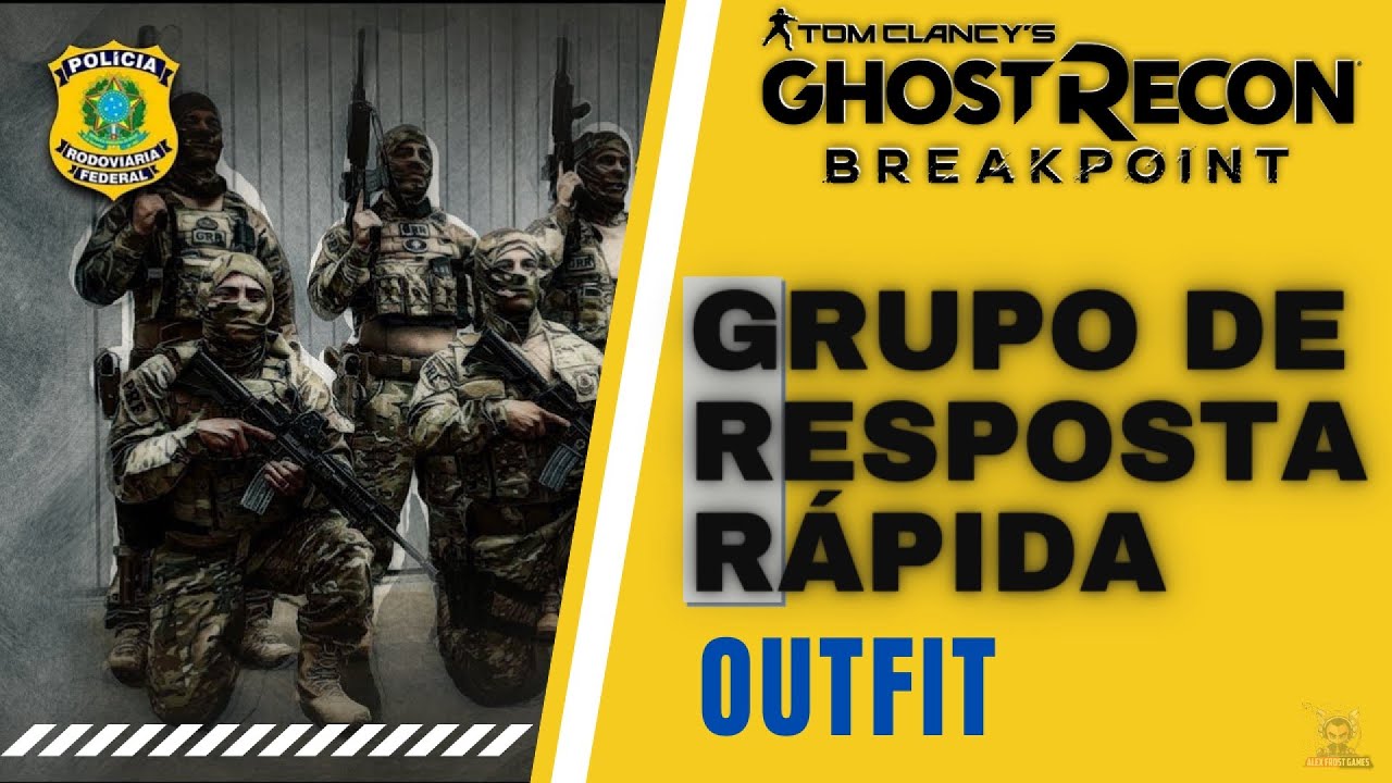 OUTFIT DO GRUPO DE RESPOSTA RÁPIDA DA POLÍCIA RODOVIÁRIA FEDERAL GRR ...