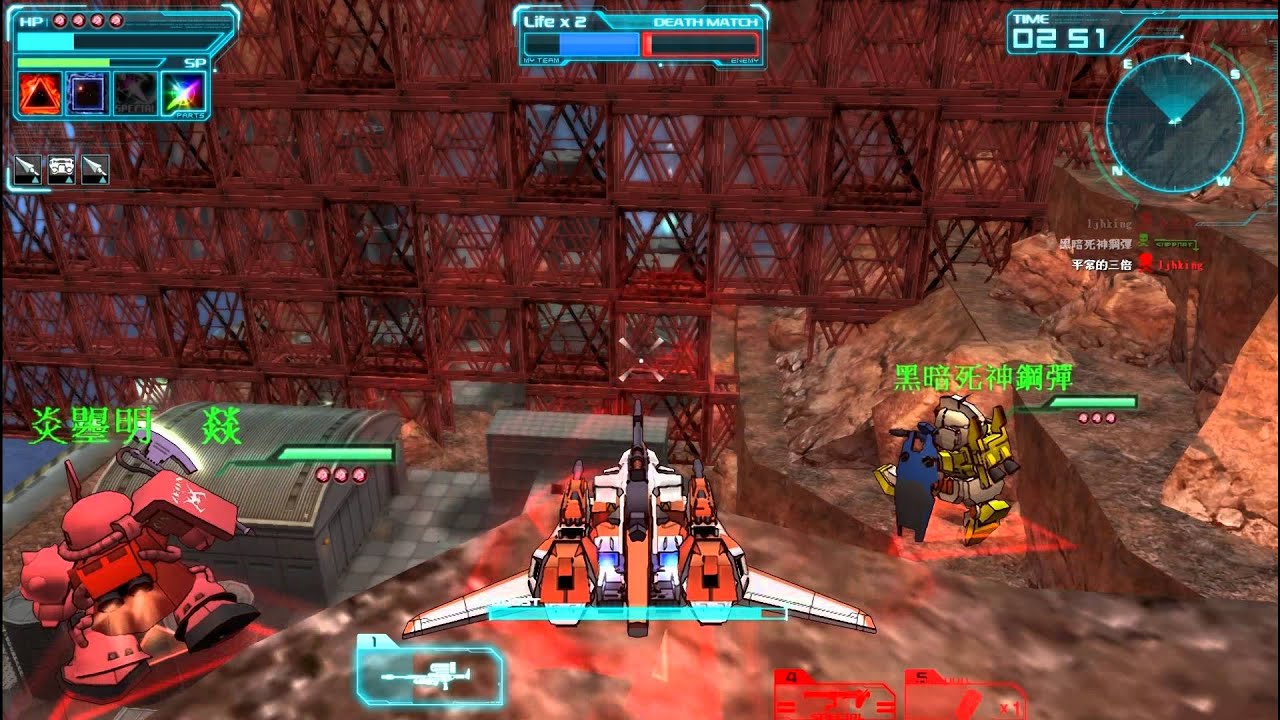 [SD Gundam Online] AR Rank Zeta Plus A1(Test Color Type) #1 - YouTube