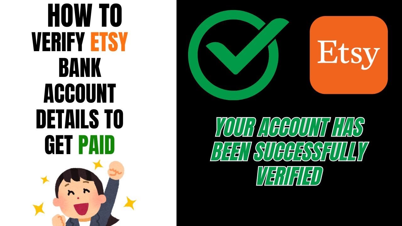 How to Verify Your Etsy Bank Account - YouTube