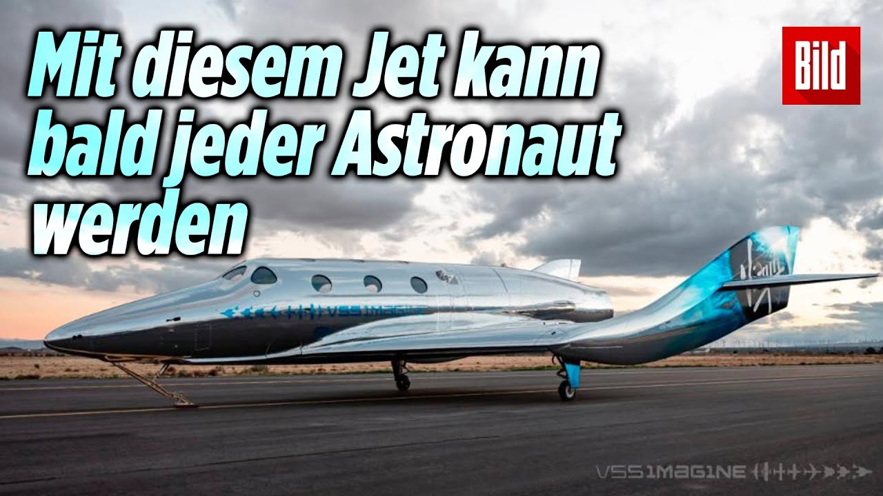 VSS Imagine: Virgin Galactic stellt neuen Raumschiff-Jet vor - YouTube