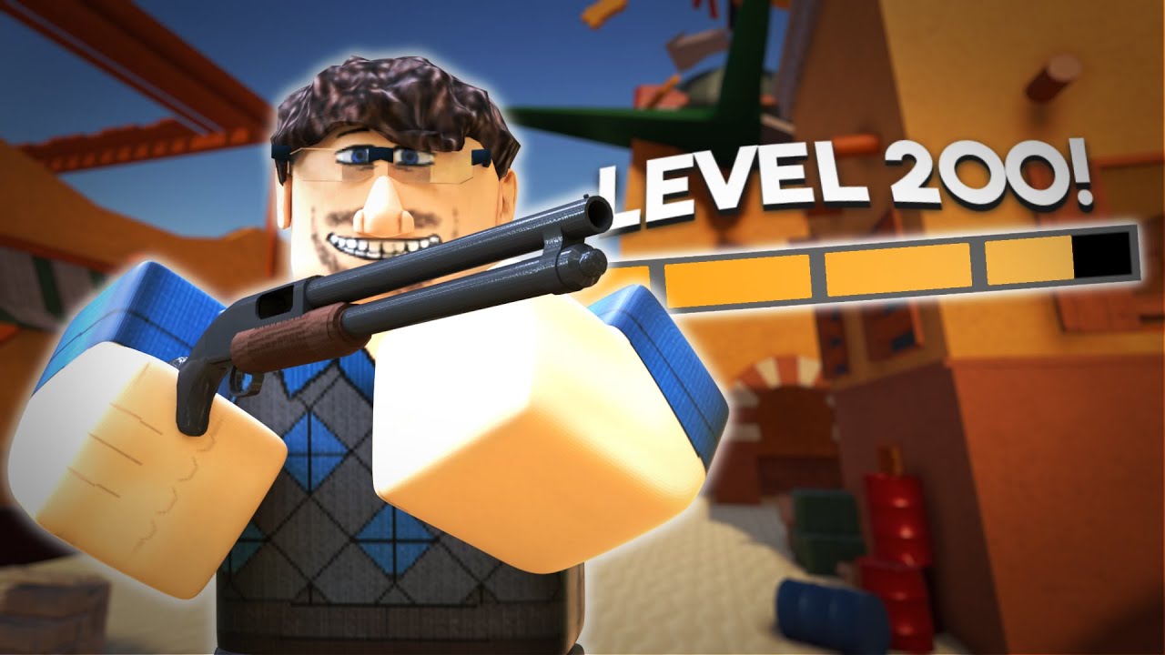 HITTING LEVEL 200 (ROBLOX ARSENAL) - YouTube