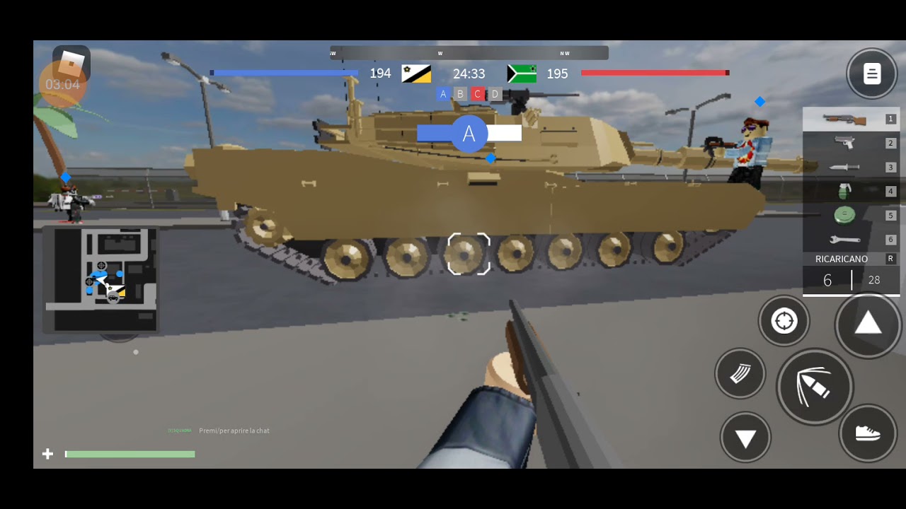 la guerra di roblox - YouTube