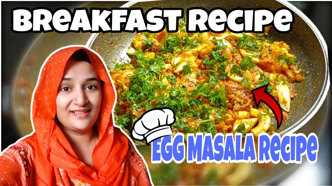 Egg Masala Recipe | Anda Masala | Breakfast Recipe#tazeensvlog - YouTube