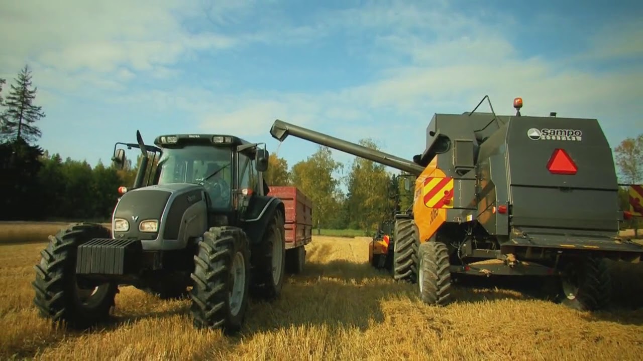 COMBINE SAMPO ROSENLEW 3065 - YouTube