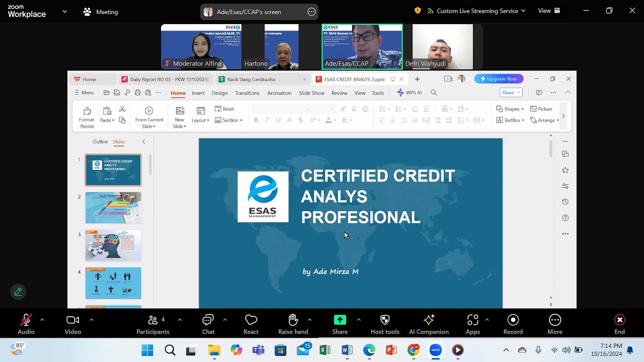 Pelatihan CCAP#10 (16 Oktober 2024) - YouTube
