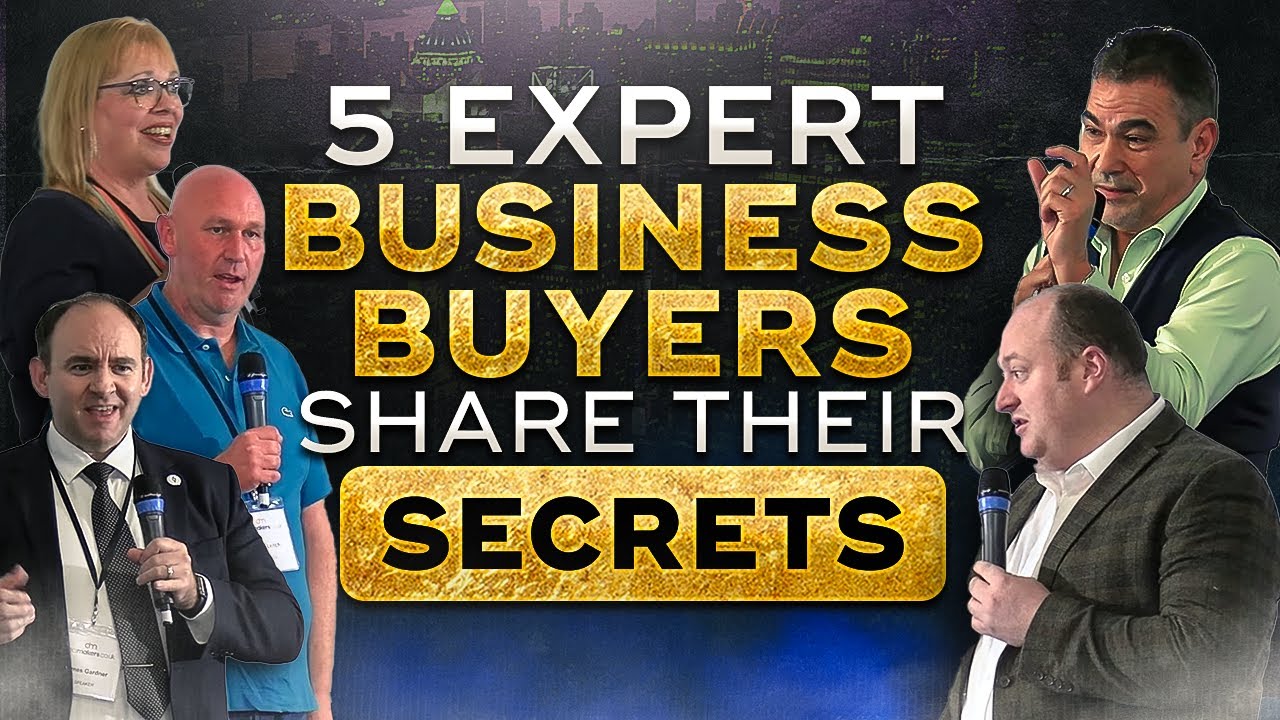 5 Expert Business Buyers Share Their Secrets - Jonathan Jay 2025 - YouTube