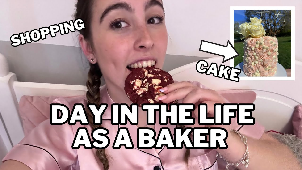 A DAY IN THE LIFE AS A BAKER | LILYBAKES |Bake with me | BTS - YouTube