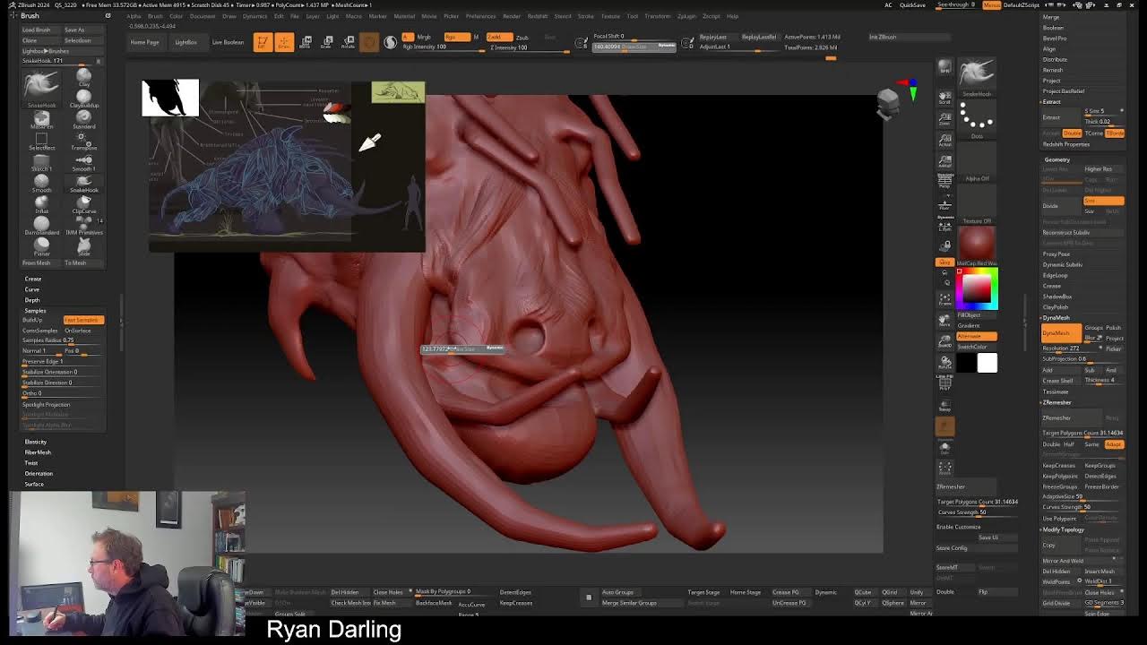 Creature Design 2D to 3D Part 2 - Morning Sketches - YouTube