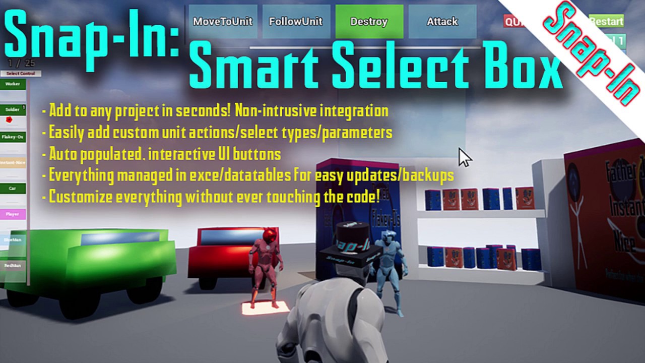 Snap-In Smart Select Box Features Overview - YouTube