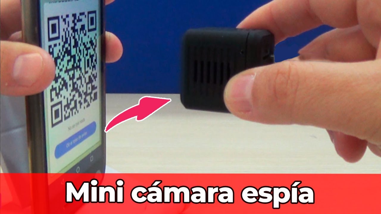 🔻Mini cámara espia oculta con batería🔻 Visión remota desde APP Full-HD ...