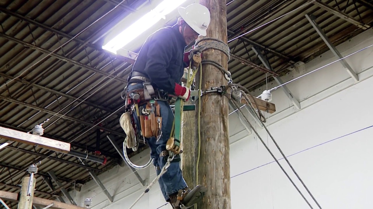 Taking the Transformer Up the Pole - YouTube