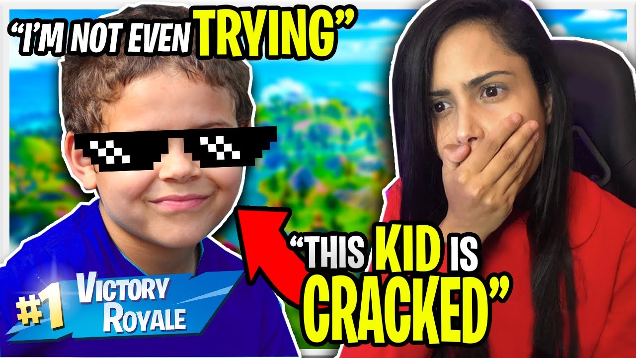 This LITTLE KID is a GOD at {FORTNITE- Battle Royale} TSM Chica - YouTube