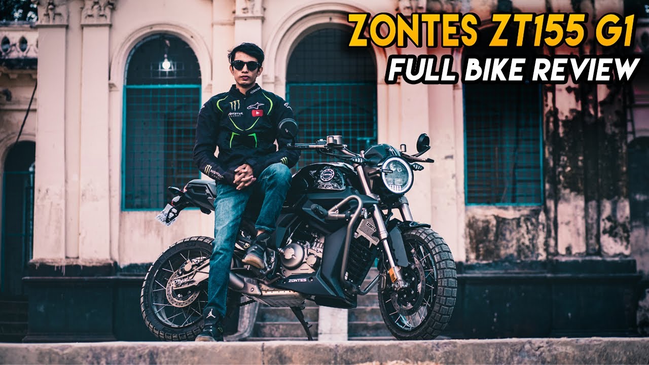 Zontes Zt155 G1 First Impression and Full Review | Thunder Vlog - YouTube