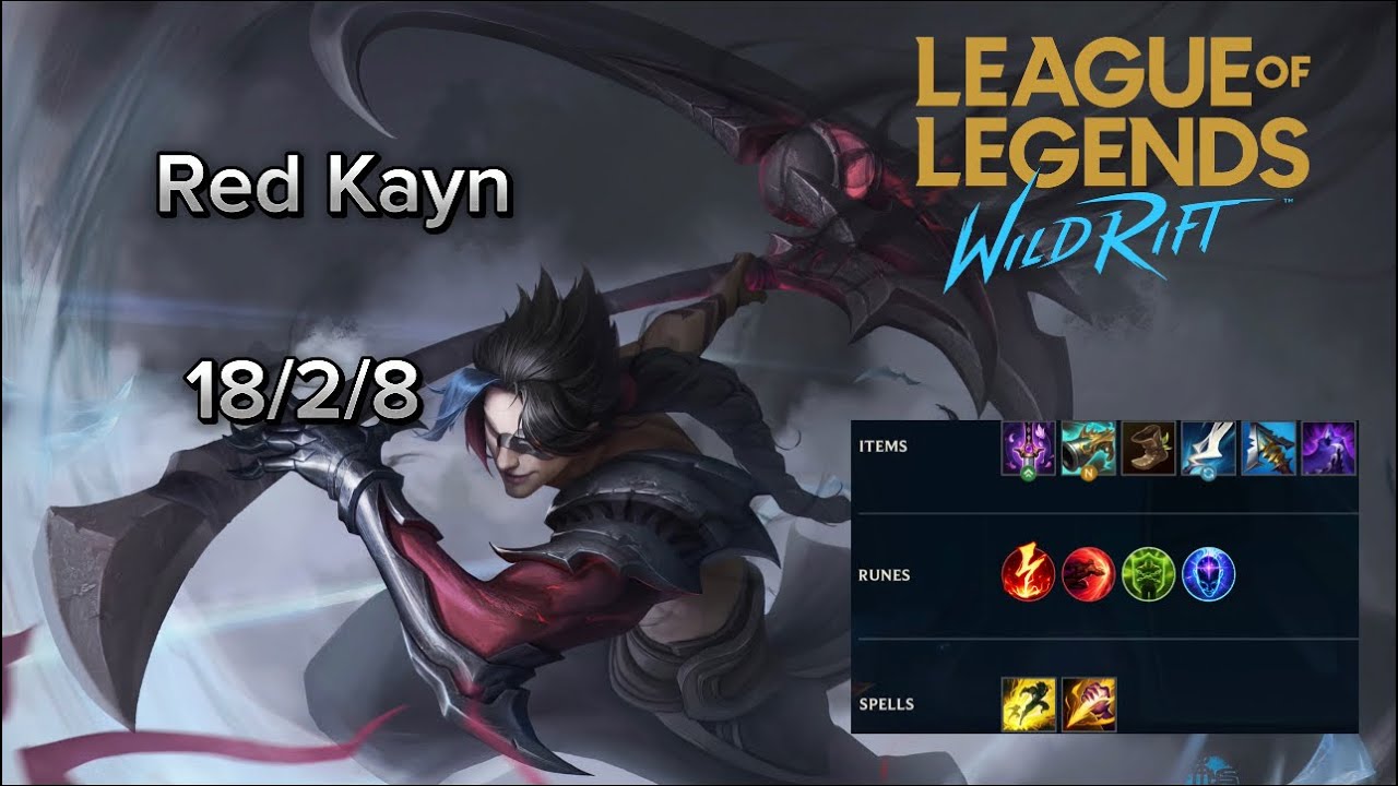 Wild Rift - Kayn this items too strong 👺 - YouTube