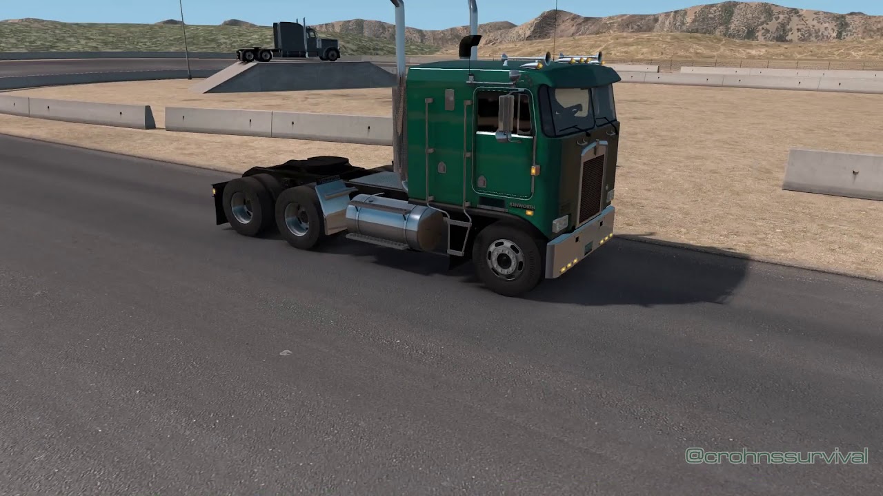KenWorth K100E Cab Over Detroit Diesel 12V71 - YouTube