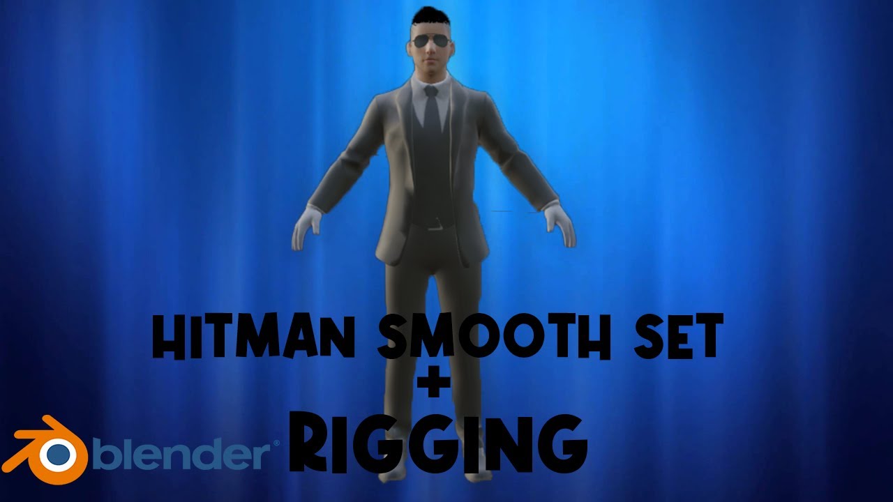 PUBG MOBILE (HITMAN SMOOTH SET) 3D MODEL + RIGGING - YouTube