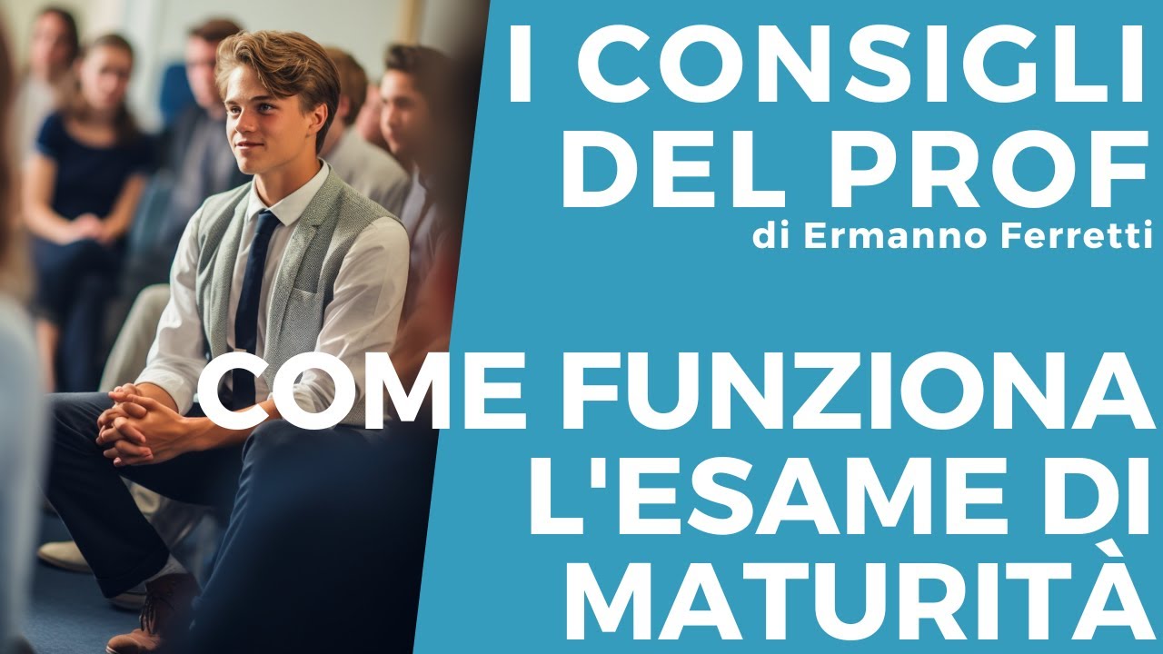 Come funziona l'Esame di maturità - YouTube