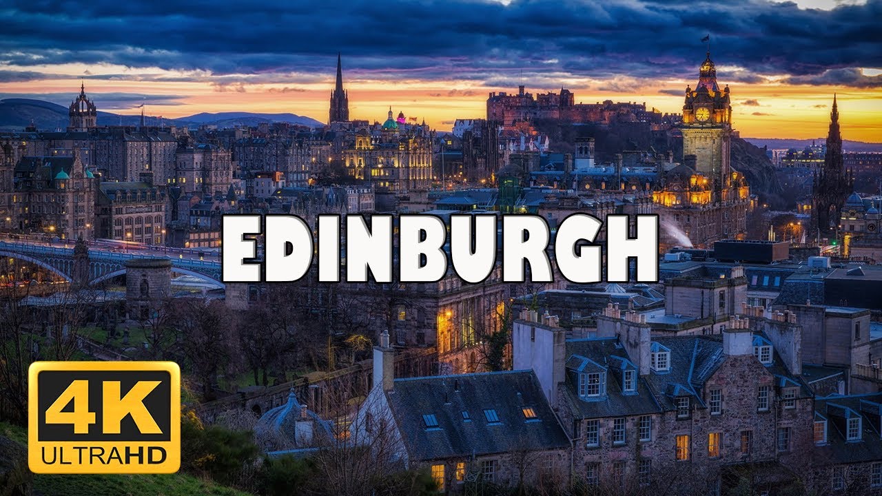 Edinburgh, Scotland 🏴󠁧󠁢󠁳󠁣󠁴󠁿 in 4K - YouTube