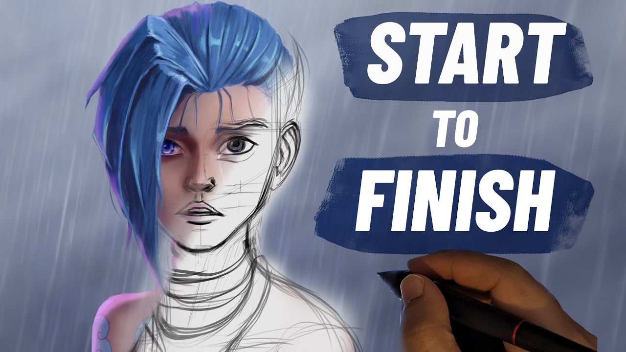 Paint ANY Character in 7 EASY Steps - YouTube