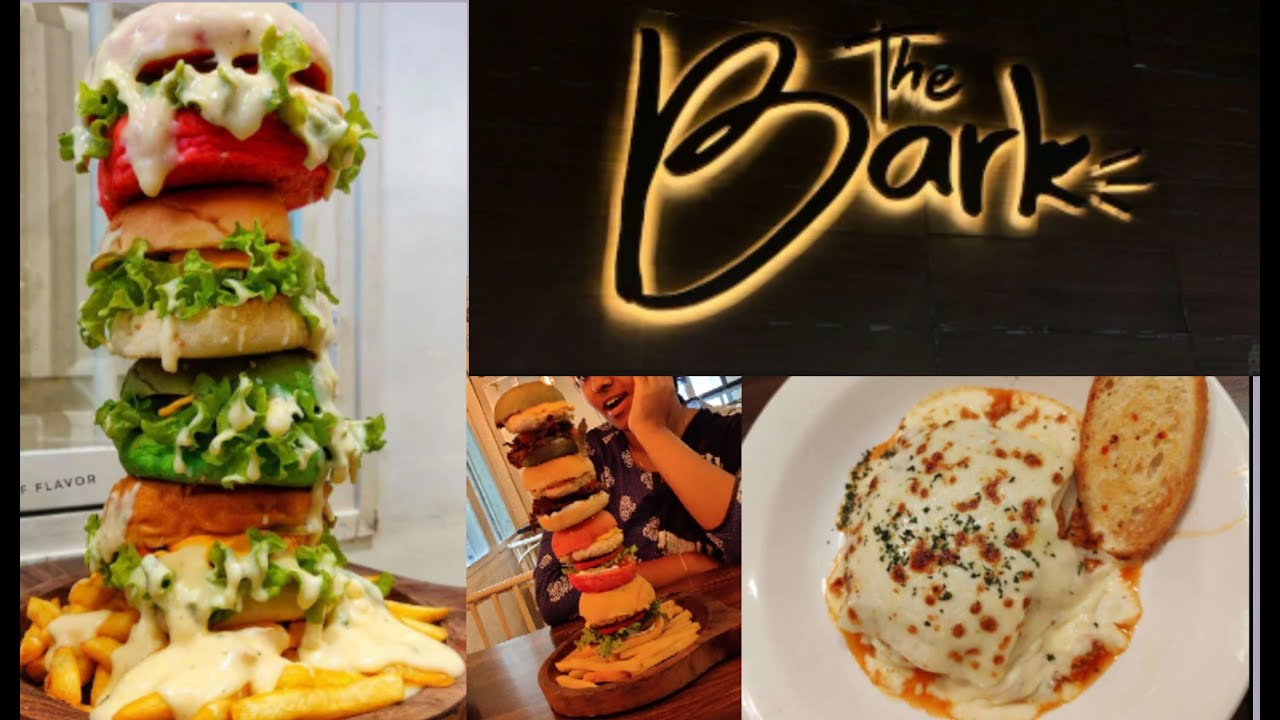 The Bark Restaurant at Chennai\ Pet Friendly\Skyscraper Burger\ Tasty ...