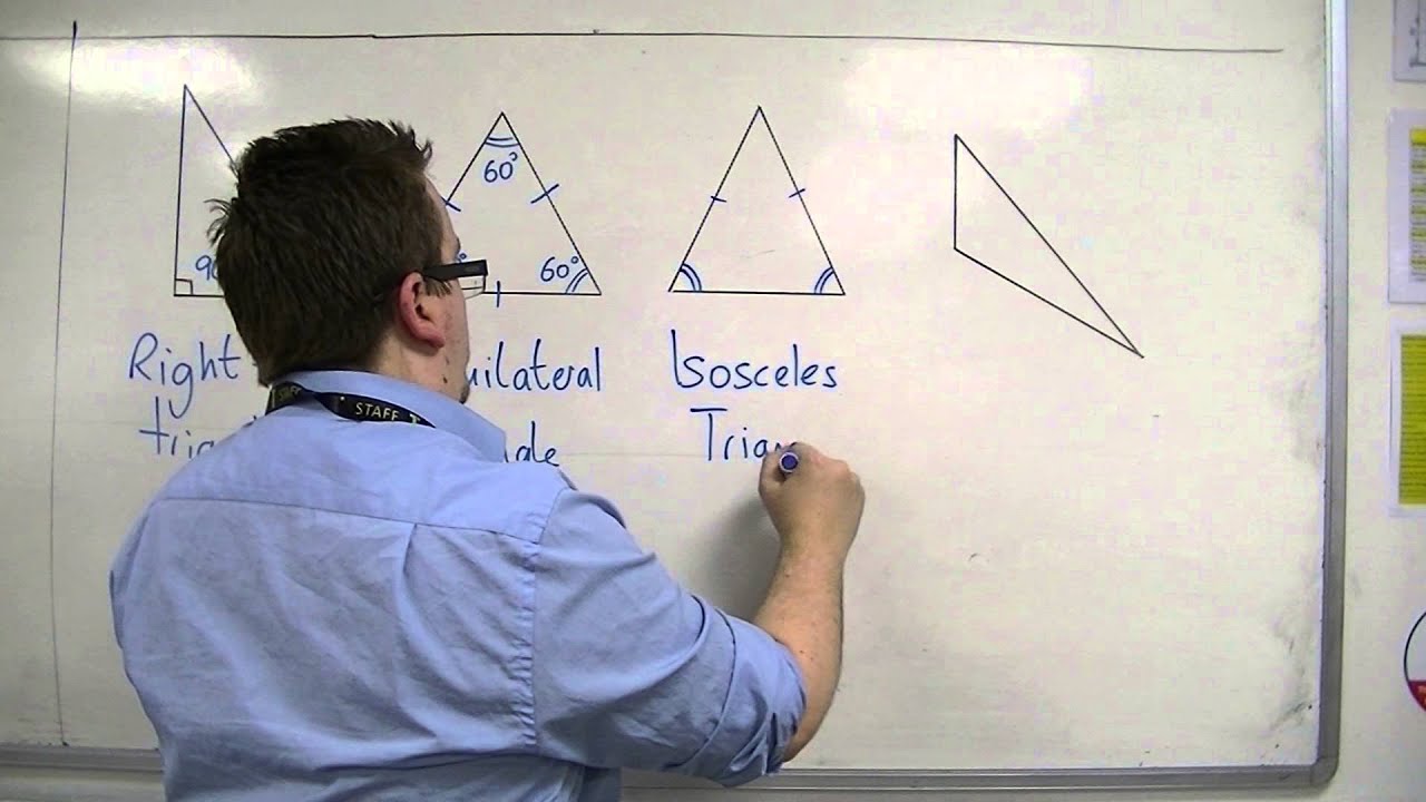 GCSE Maths from Scratch 18.01 Types of Triangles - YouTube