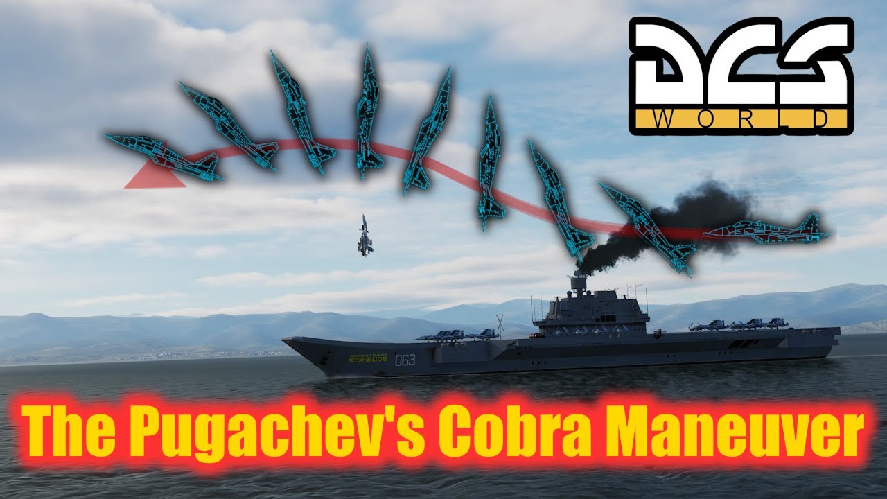 How to do the Cobra Maneuver in DCS world using the Su-33 - YouTube
