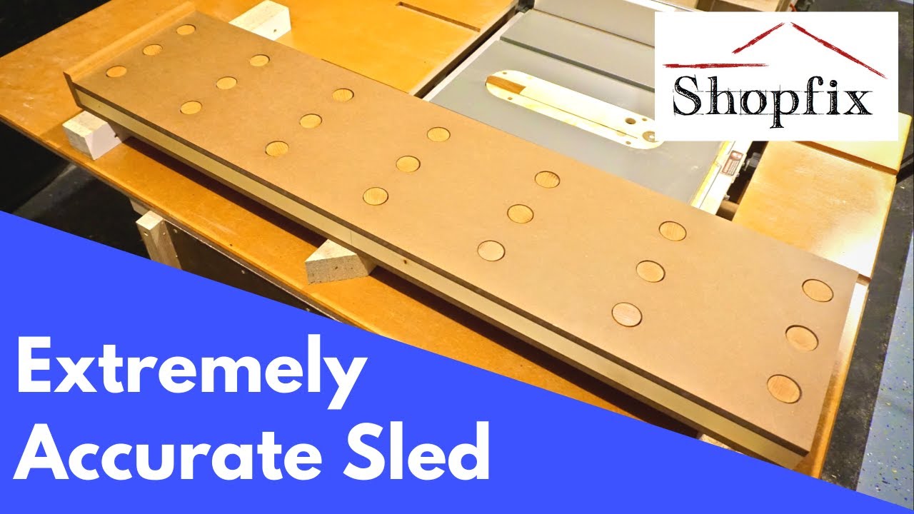 Planer Sled - Free Downloadable Plans Included! - YouTube