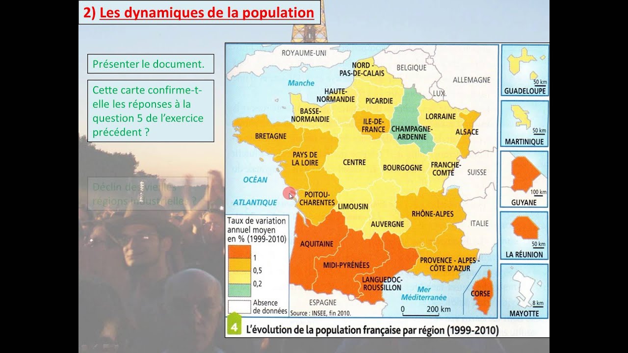 3g1 3 Les Dynamiques De La Population Française Youtube