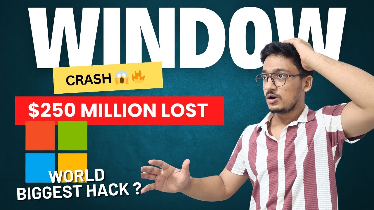 World’s BIGGEST Tech Crash 🤯 | Microsoft ne Dhuniya Hila diya ...