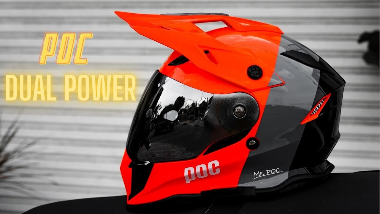 Cận cảnh dòng nón fullface địa hình POC DUAl POWER mới nhất 2021 ...