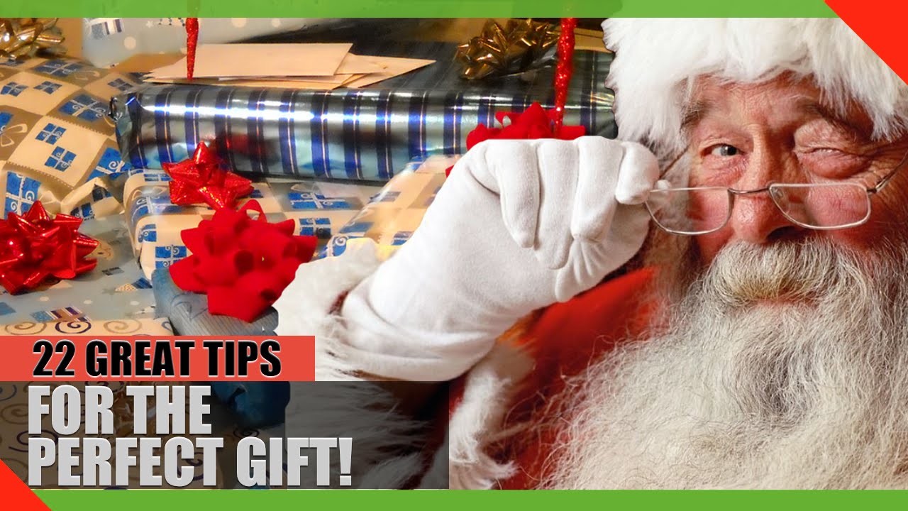 SANTA'S LITTLE HELPER: 22 Tips for the PERFECT Gift! - YouTube