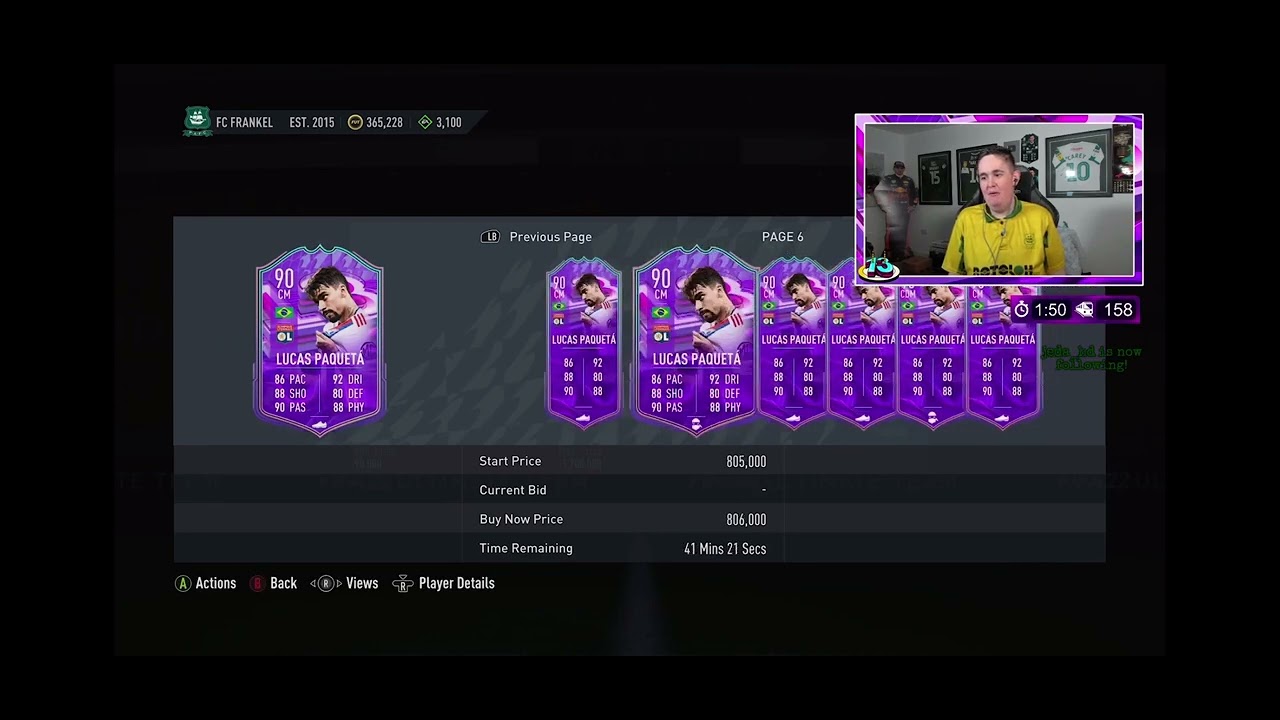 Pieface23 packs a fut birthday and is back - YouTube