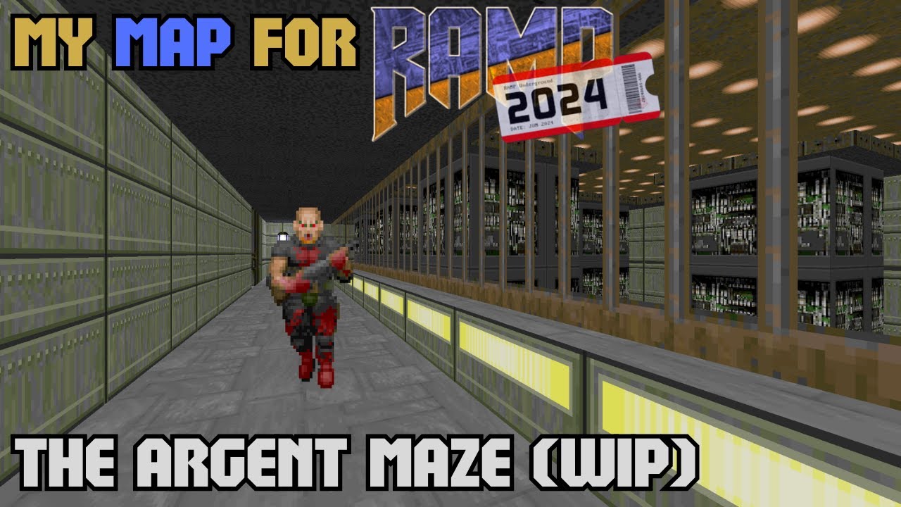 A Look At My FIRST MAP for RAMP 2024! | The Argent Maze(WIP) - YouTube