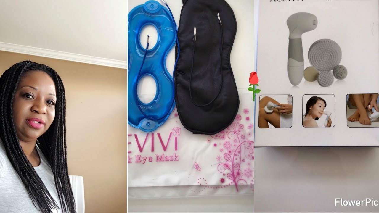 ACEVIVI Waterproof Cleaning Set and Eye Mask Review - YouTube