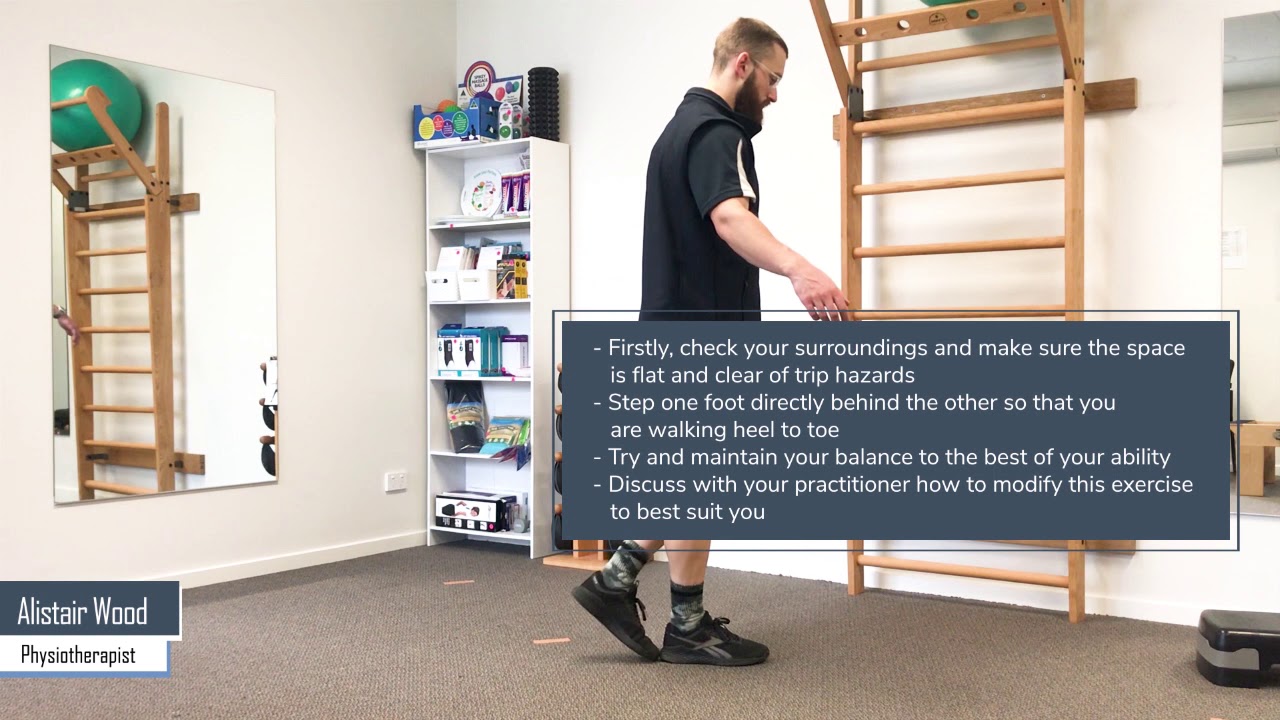 B014 Tandem Walking Backwards - YouTube