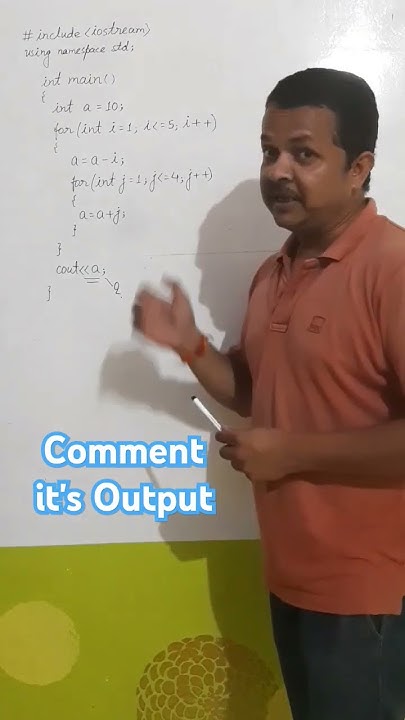 Guess The Output।। Coders Practice।। Comment The Result।। Coding