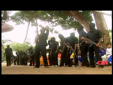 Nigerian rebel cease-fire - YouTube